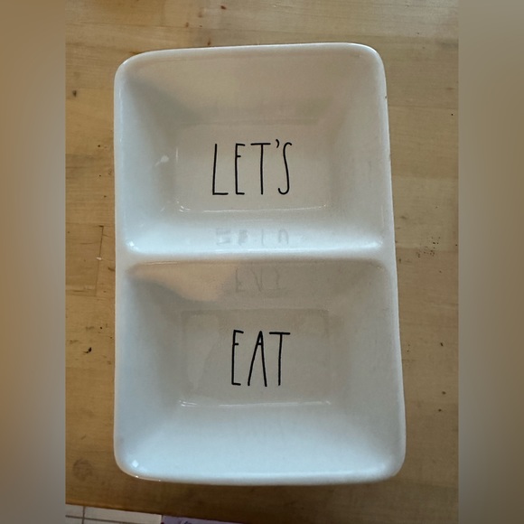 Rae Dunn | Kitchen | Rae Dunn Dish Lets Eat | Poshmark